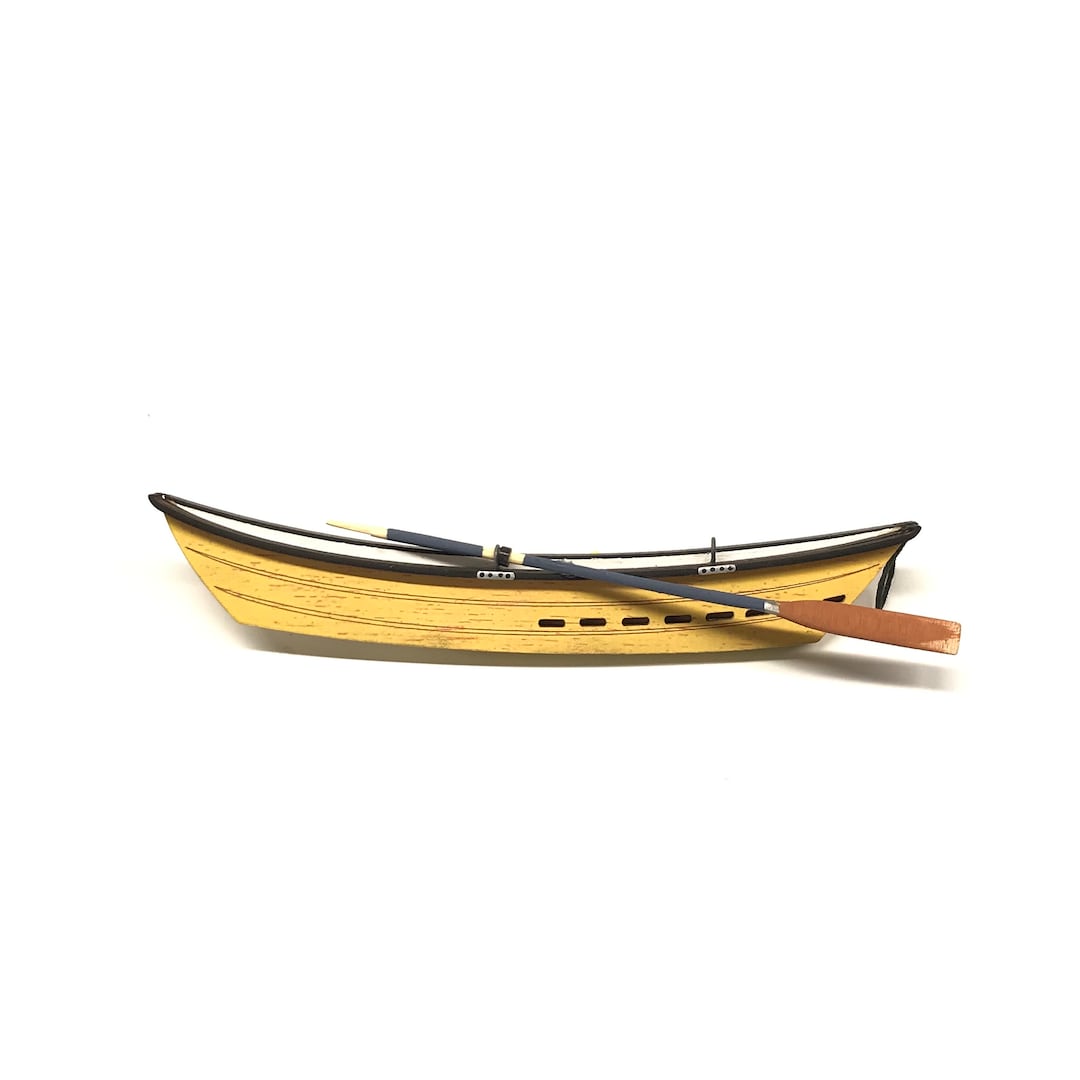 Miniature Model Dory Boat 6 Miniature Wooden Boat Lifeguard - Etsy