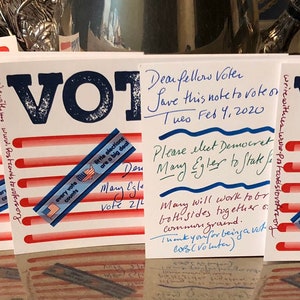 Red, White, VOTE! - Etsy