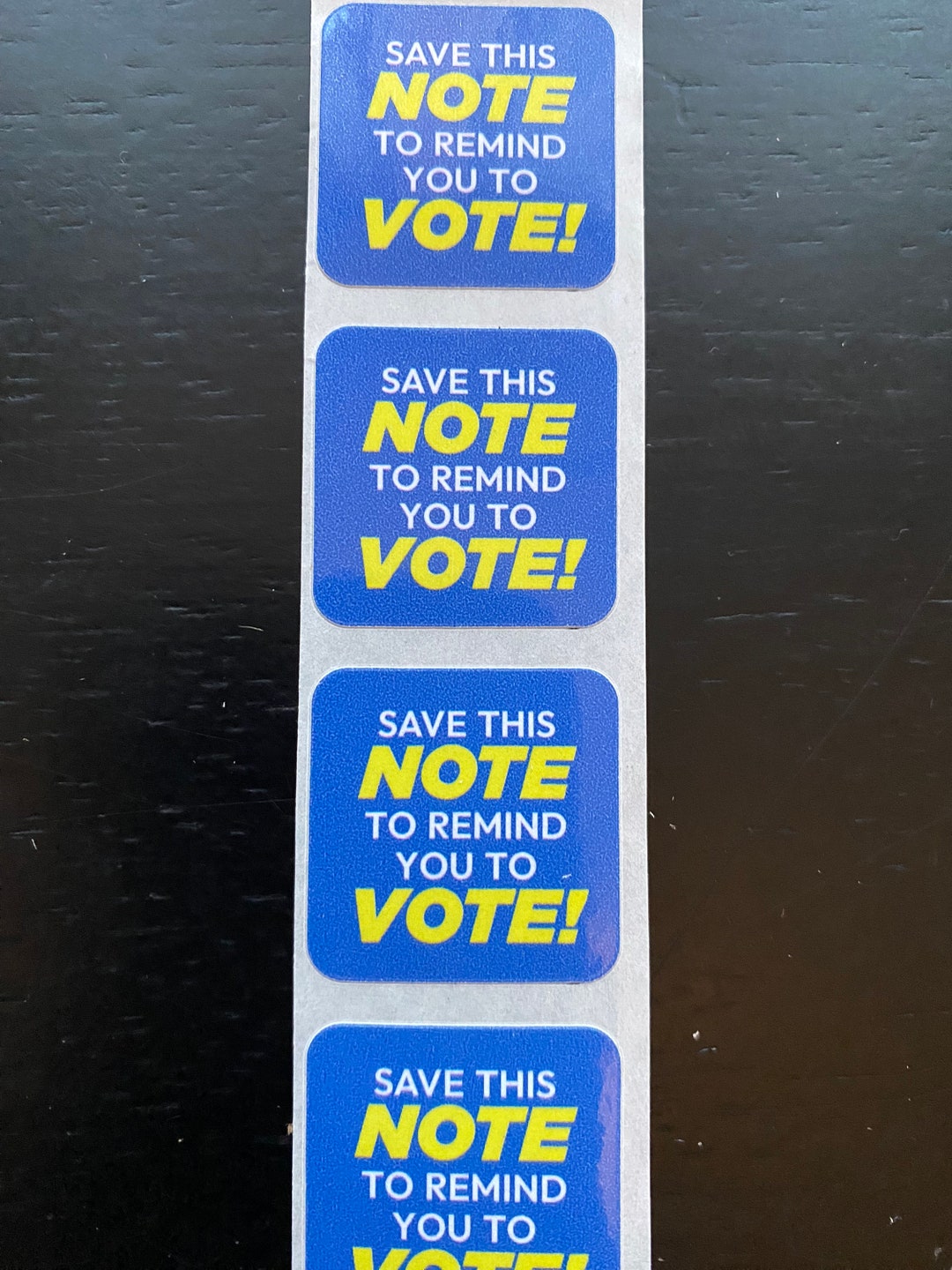 Vote Reminder Sticker - Etsy