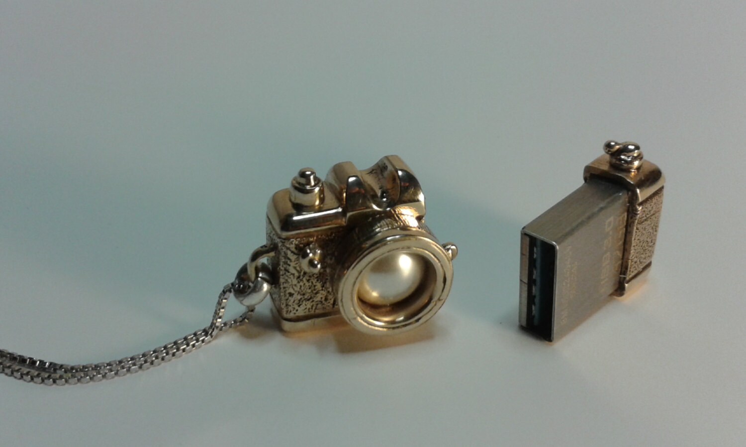 Pendant Camera Usb 32 Gb Bronze Silver Pearl - Etsy