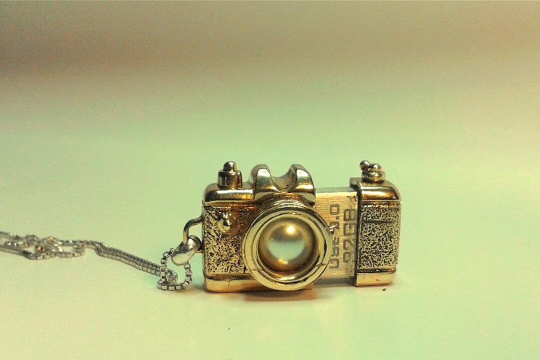 Pendant Camera Usb 32 Gb Bronze Silver Pearl - Etsy