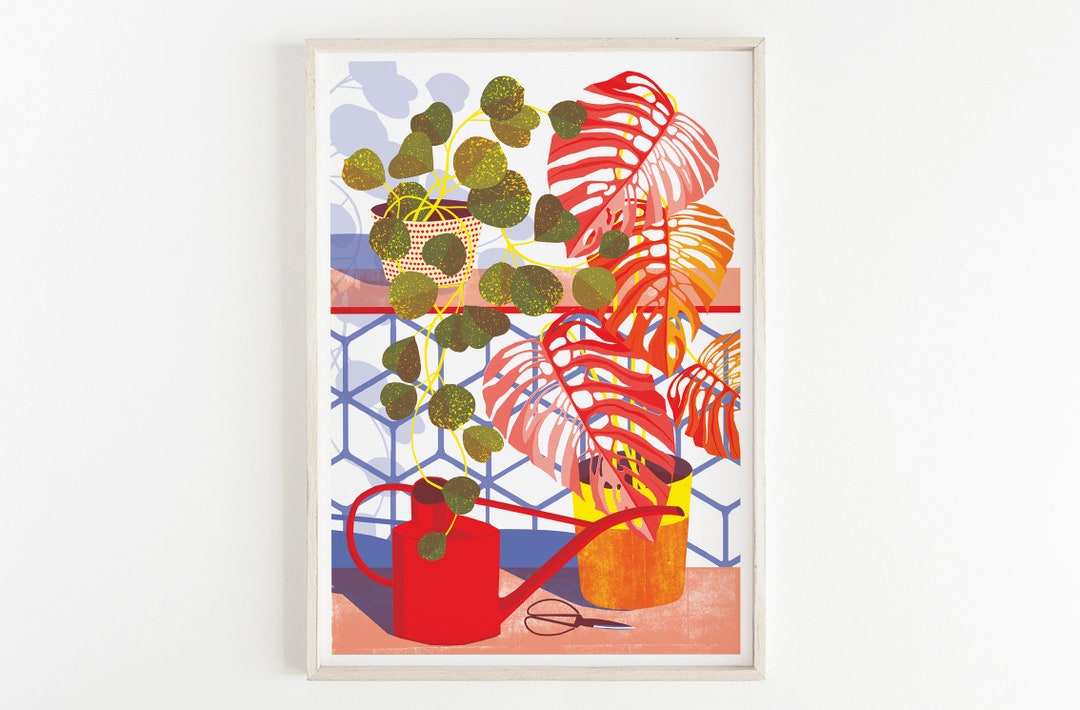 Hoya Plant Print A4 House Plant Art Plant Lovers Gift - Etsy