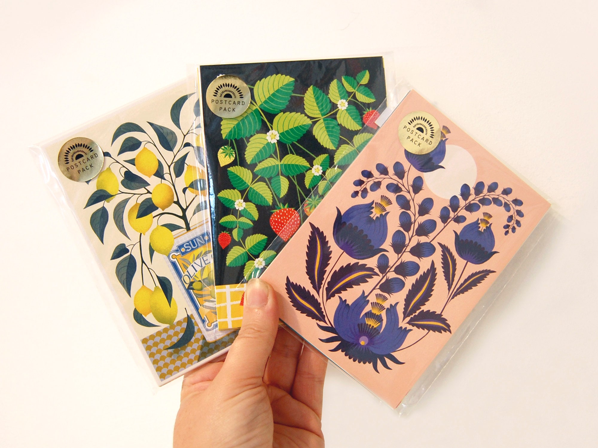 Fruits Postcard Set 6 X A6 Postcards Fruit Illustration - Etsy UK