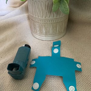 Asthma Inhaler Holder File | Inhaler Keychain Cover Template | No Sew ...