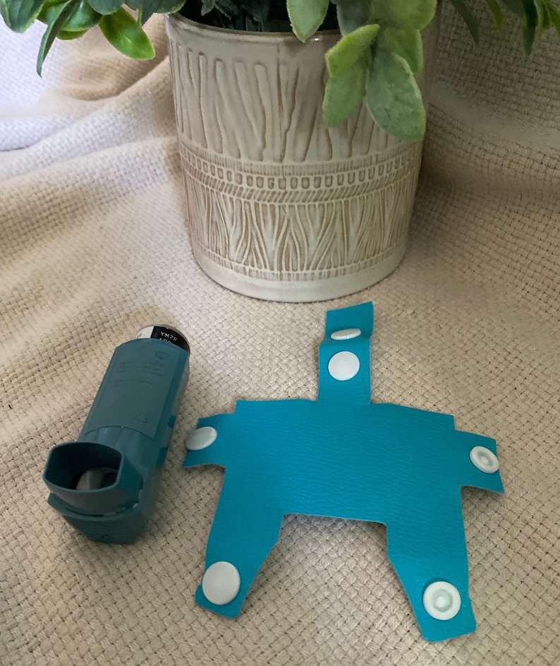 Asthma Inhaler Holder File | Inhaler Keychain Cover Template | No Sew ...