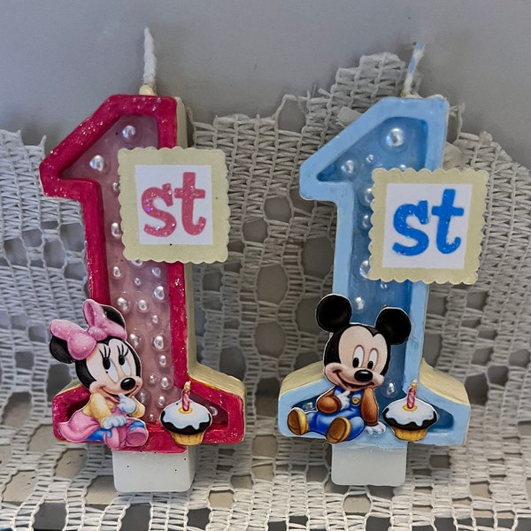 Minnie Mouse Candle - Etsy