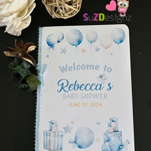 Printed Baby Shower Game Booklet, Baby Shower Games, Any Theme, Custom ...
