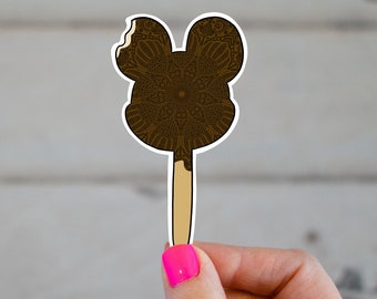 Mickey Ice Cream Bar Sticker - Etsy