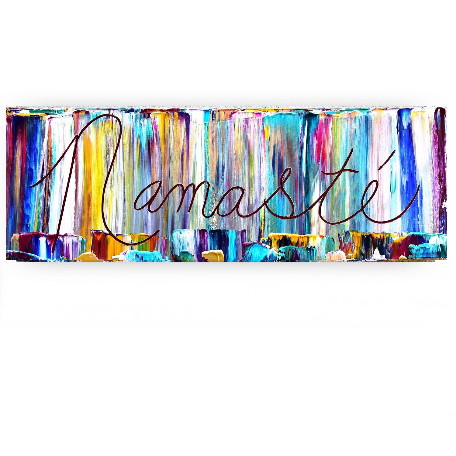 Namaste Wall Art 1 Original Paintings Decor, Art, Painting on Canvas ...