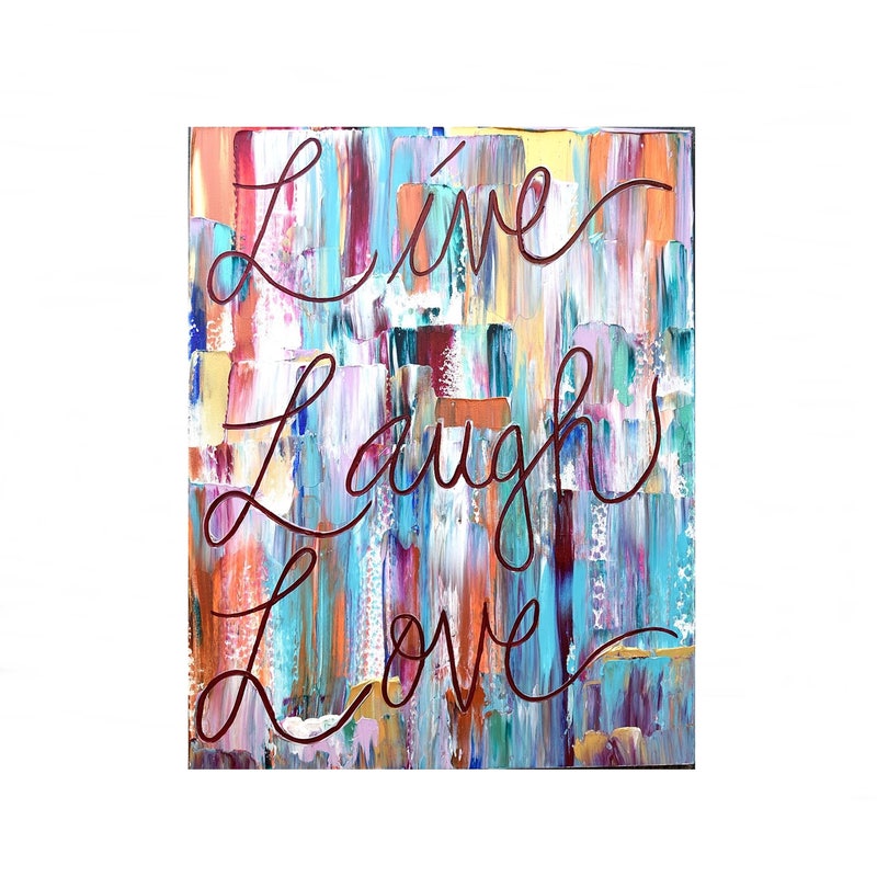 Live Laugh Love Art - Etsy