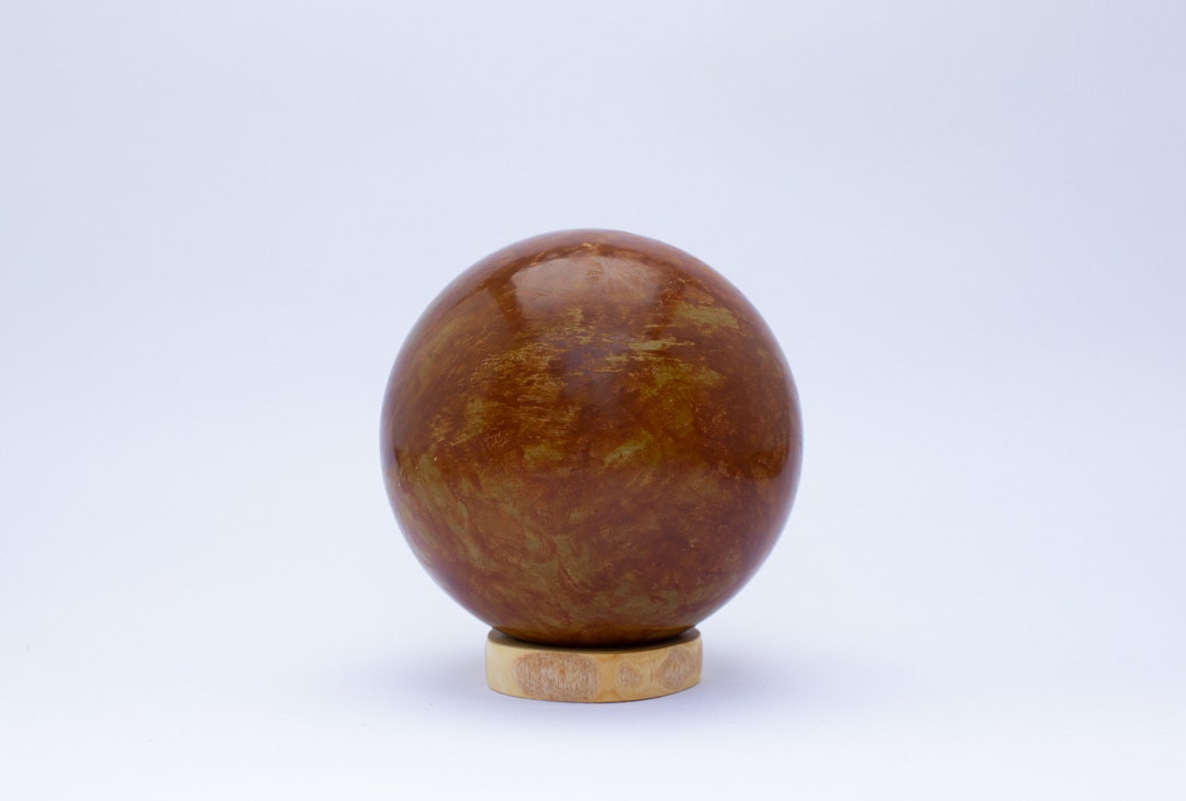 Coloured Hikaru Dorodango, Japanese Art, Handmade Ornamental Sphere ...