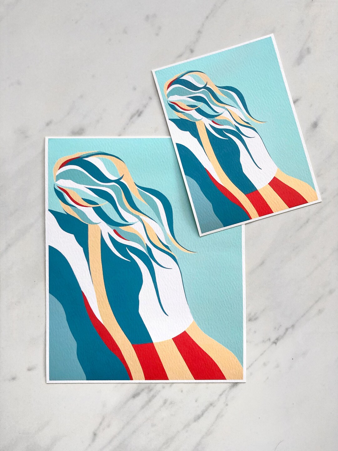 Beachside Print - Etsy