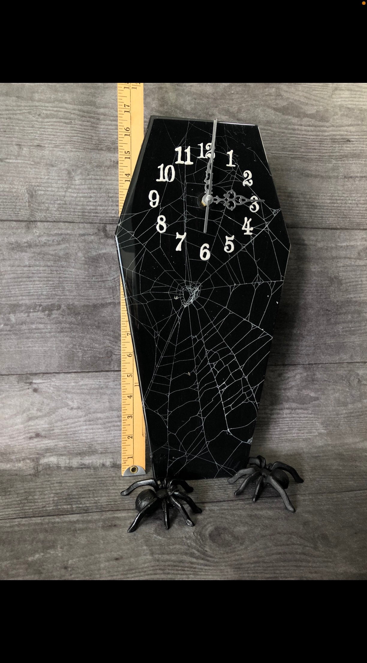 Coffin Decor, Real Spider Web, Spider Web Decor, Gothic Home Decor ...