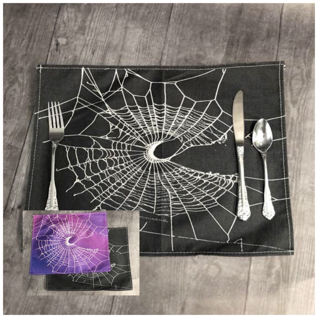 Placemats, Placemat, Gothic Decor, Kitchen Witch, Witchy Decor, Linen ...