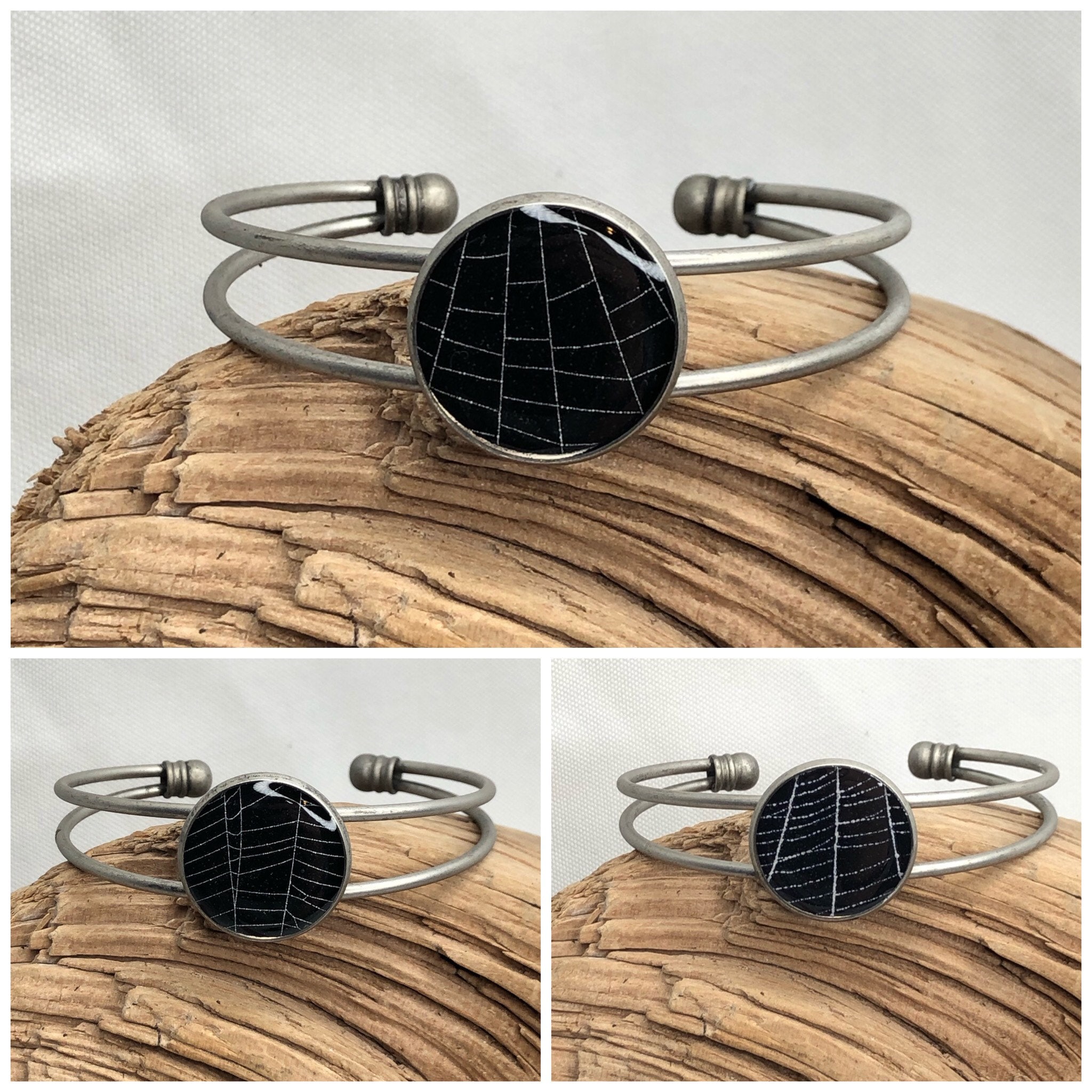 Spider Web Bracelet, Spider Web Art, Nature Bracelet, Unique Bracelet ...