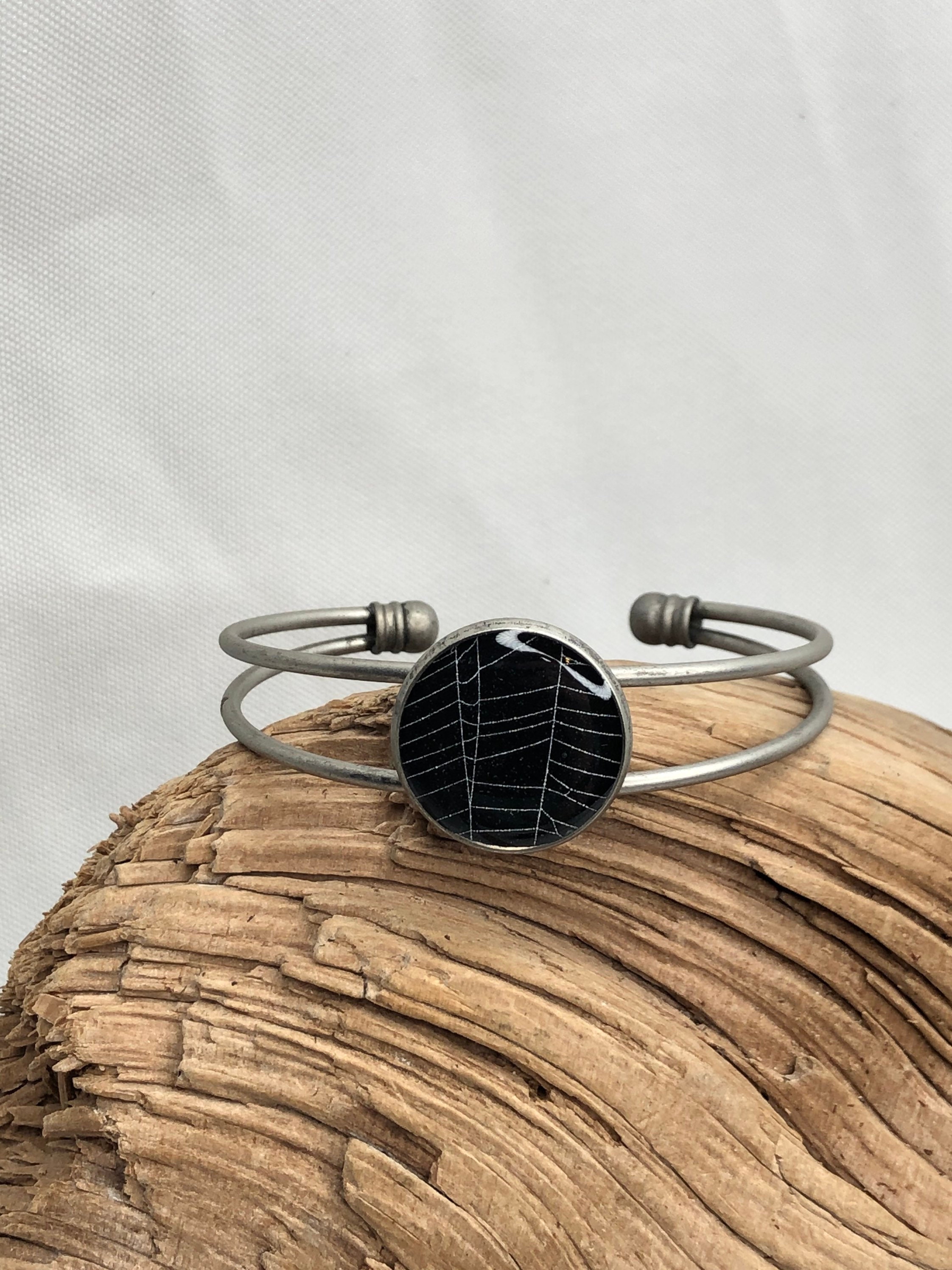 Spider Web Bracelet, Spider Web Art, Nature Bracelet, Unique Bracelet ...