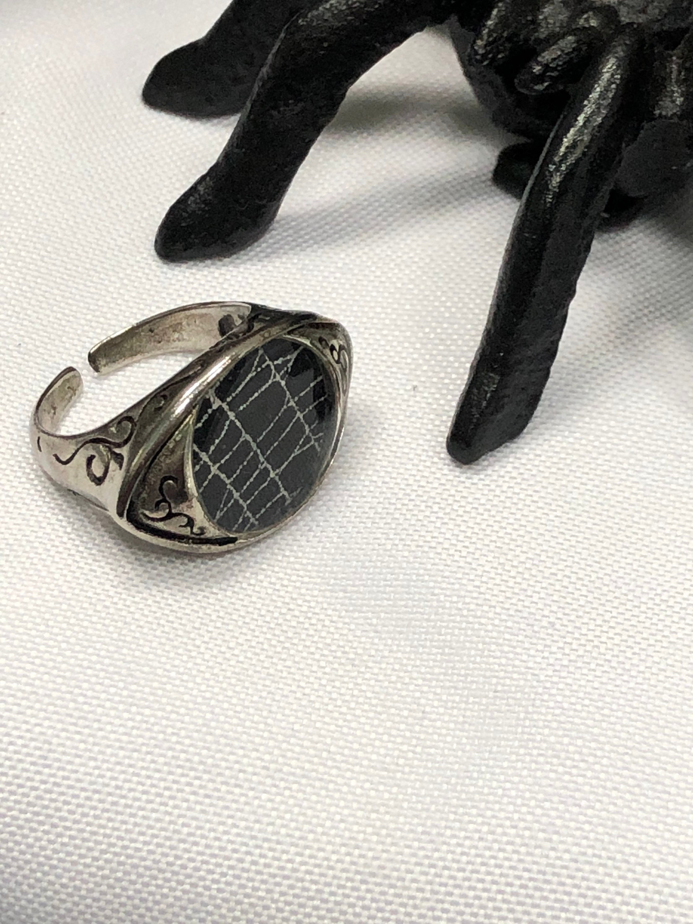 Spiderweb, Spiderweb Jewelry, Real Spiderweb Ring, Gothic Ring, Real ...