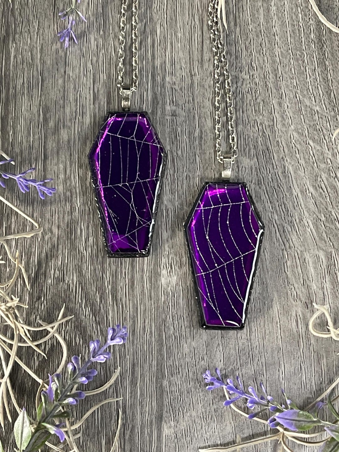 Coffin Jewelry, Real Spiderweb, Cobweb Jewelry, Spider Web Necklace ...