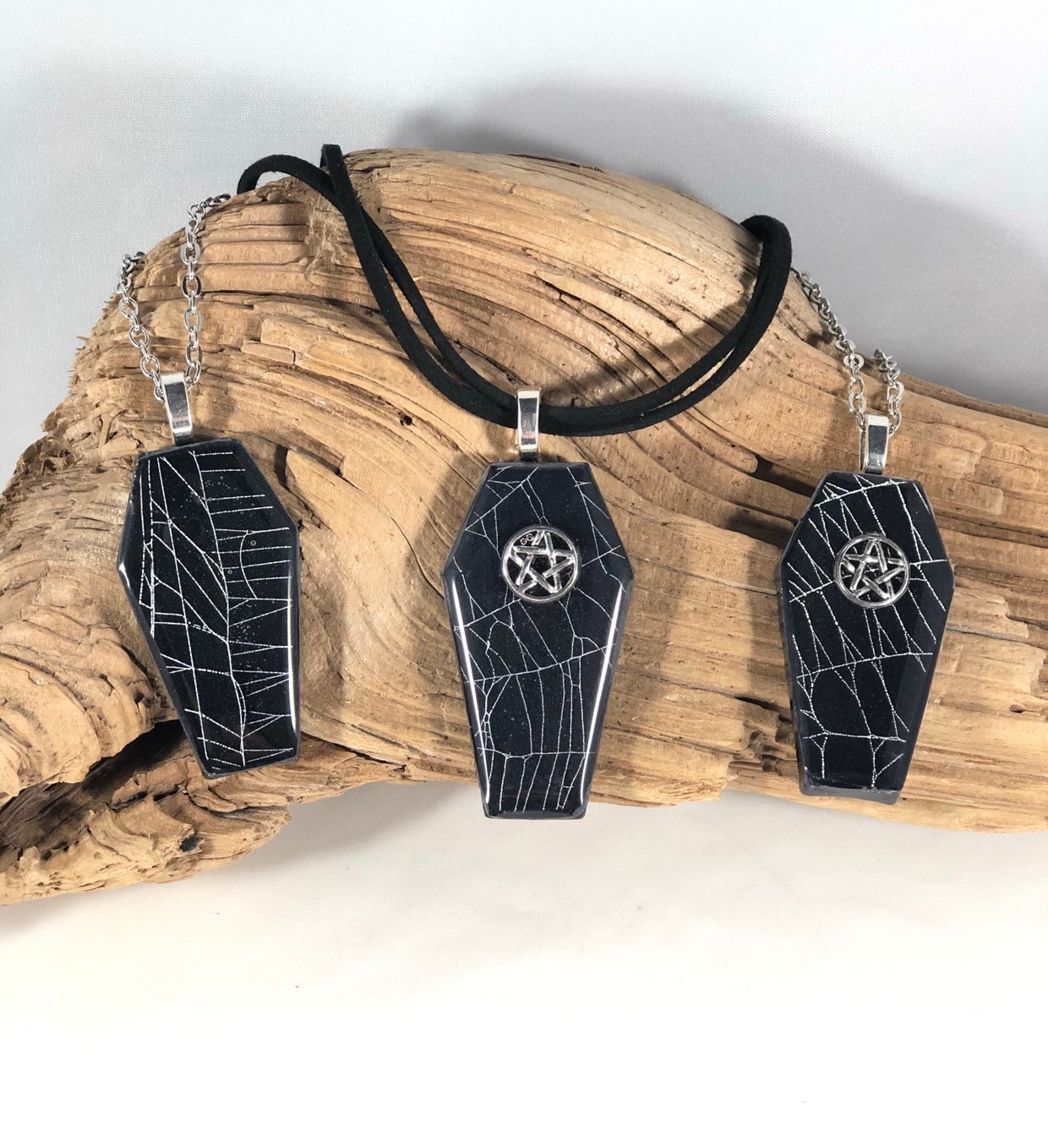 Real Spider Web, Spider Web Jewelry, Spider Web Necklace, Coffin ...