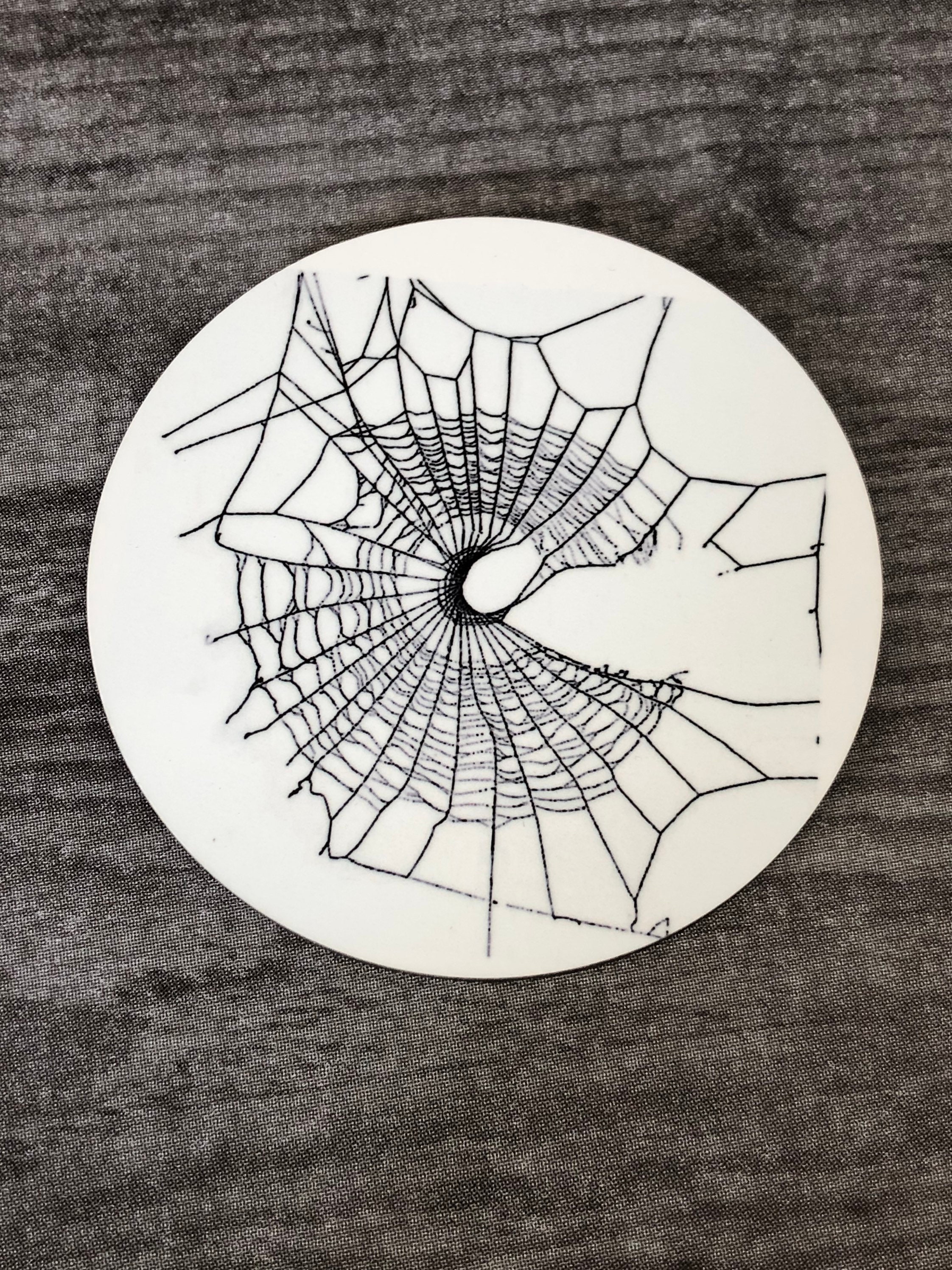 Coasters Spider Web Coasters Spider Web Unique Coasters | Etsy