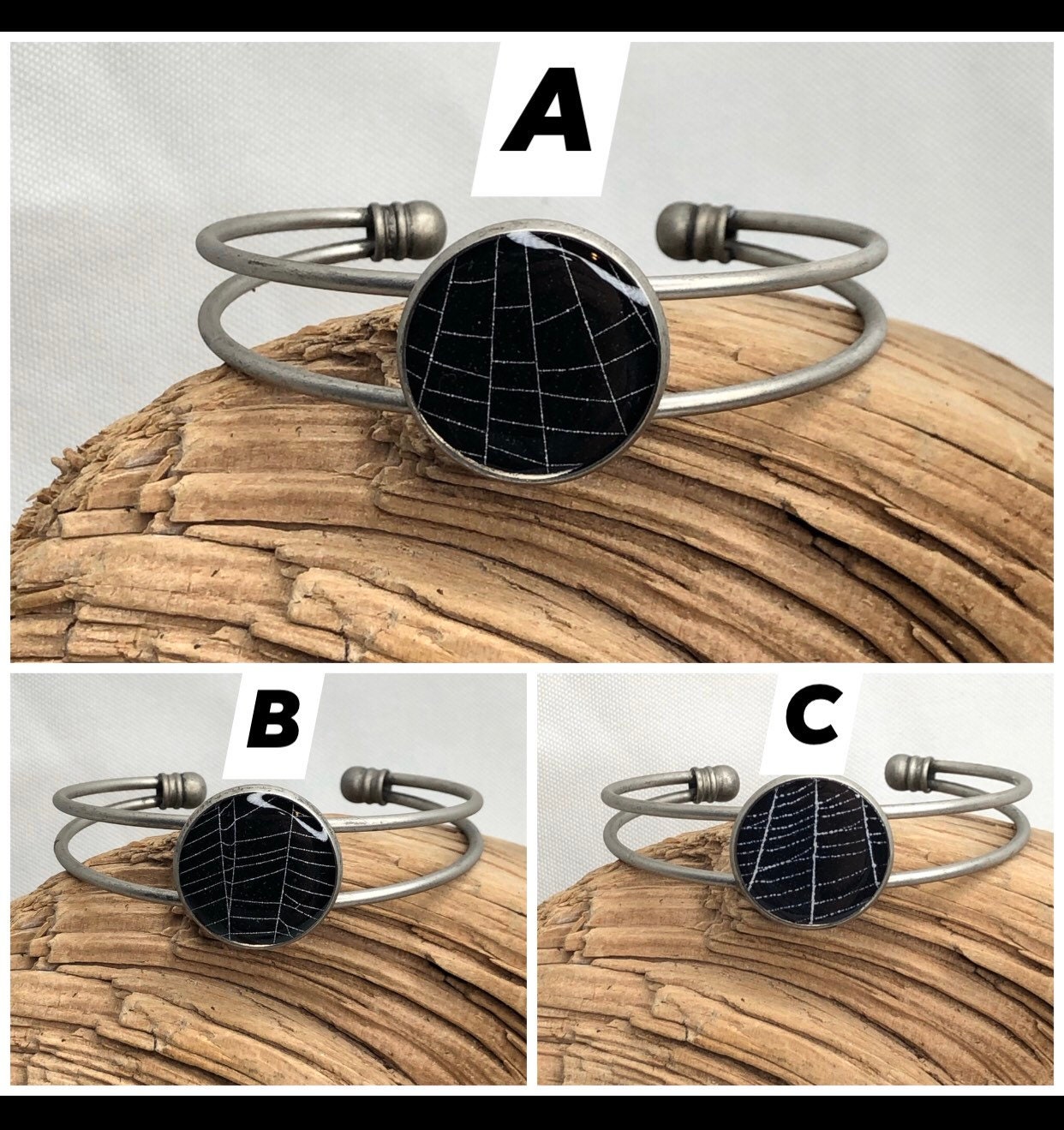 Spider Web Bracelet, Spider Web Art, Nature Bracelet, Unique Bracelet ...