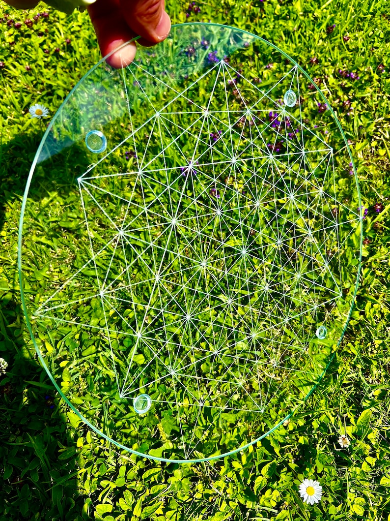 64 Point Star Tetrahedron - Crystal Grid - Sacred Geometry - Gridding ...