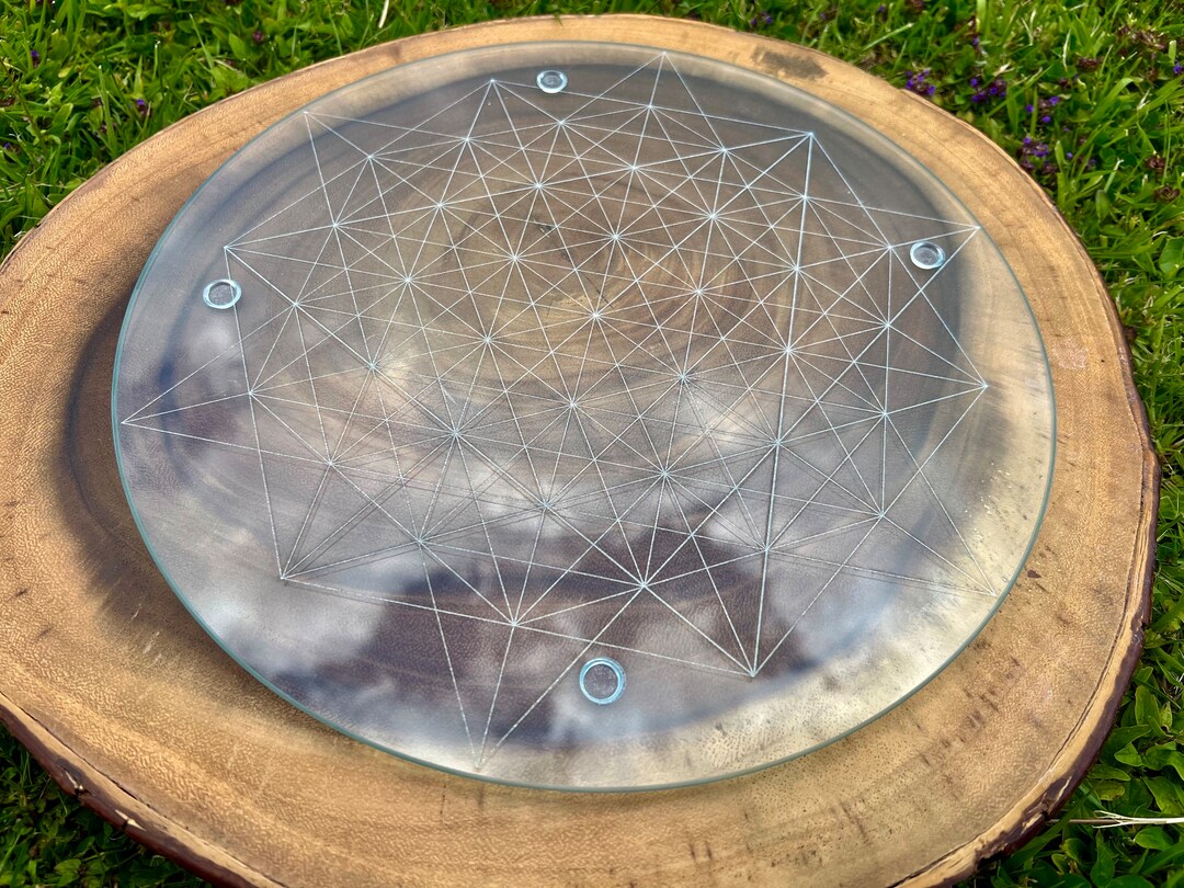 64 Point Star Tetrahedron - Crystal Grid - Sacred Geometry - Gridding ...