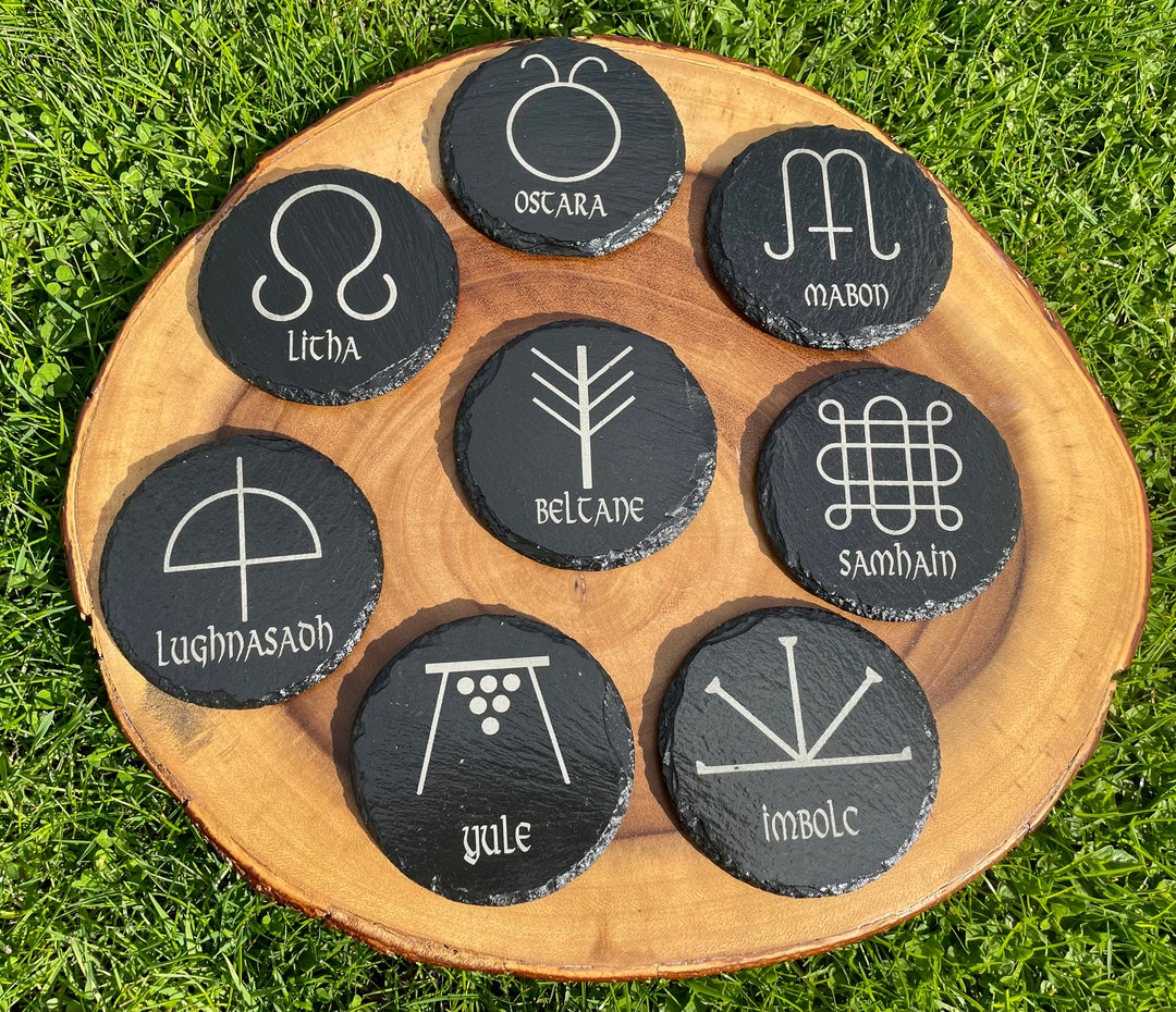 Imbolc - Ostara - Beltane - Litha - Lughnasadh - Mabon - Samhain - Yule ...