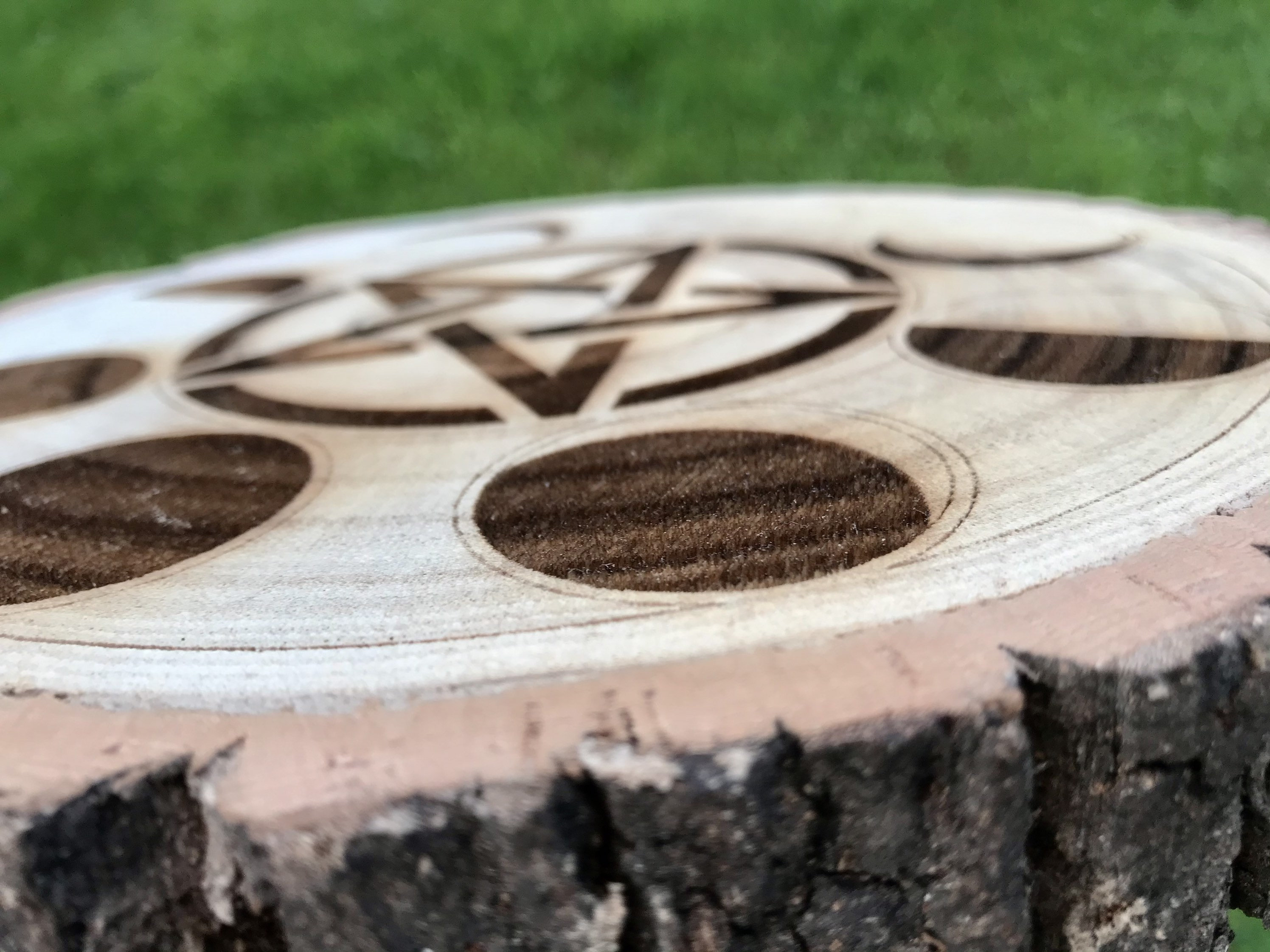 Altar Tile Pentagram Witchcraft Altar Pagan Altar - Etsy