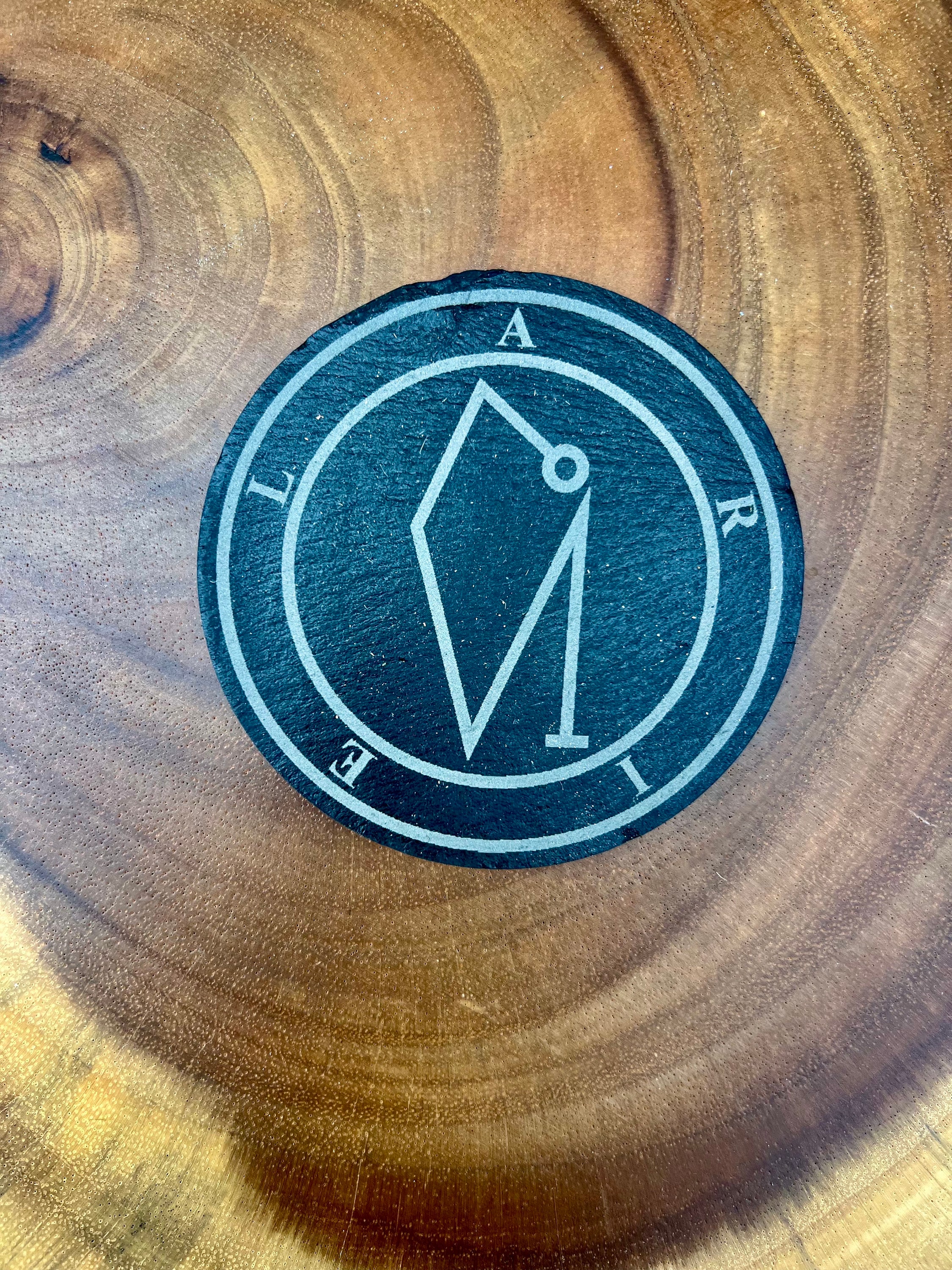 Archangel Sigil, Gabriel Uriel (ariel) Engraved Onto Natural Slate ...