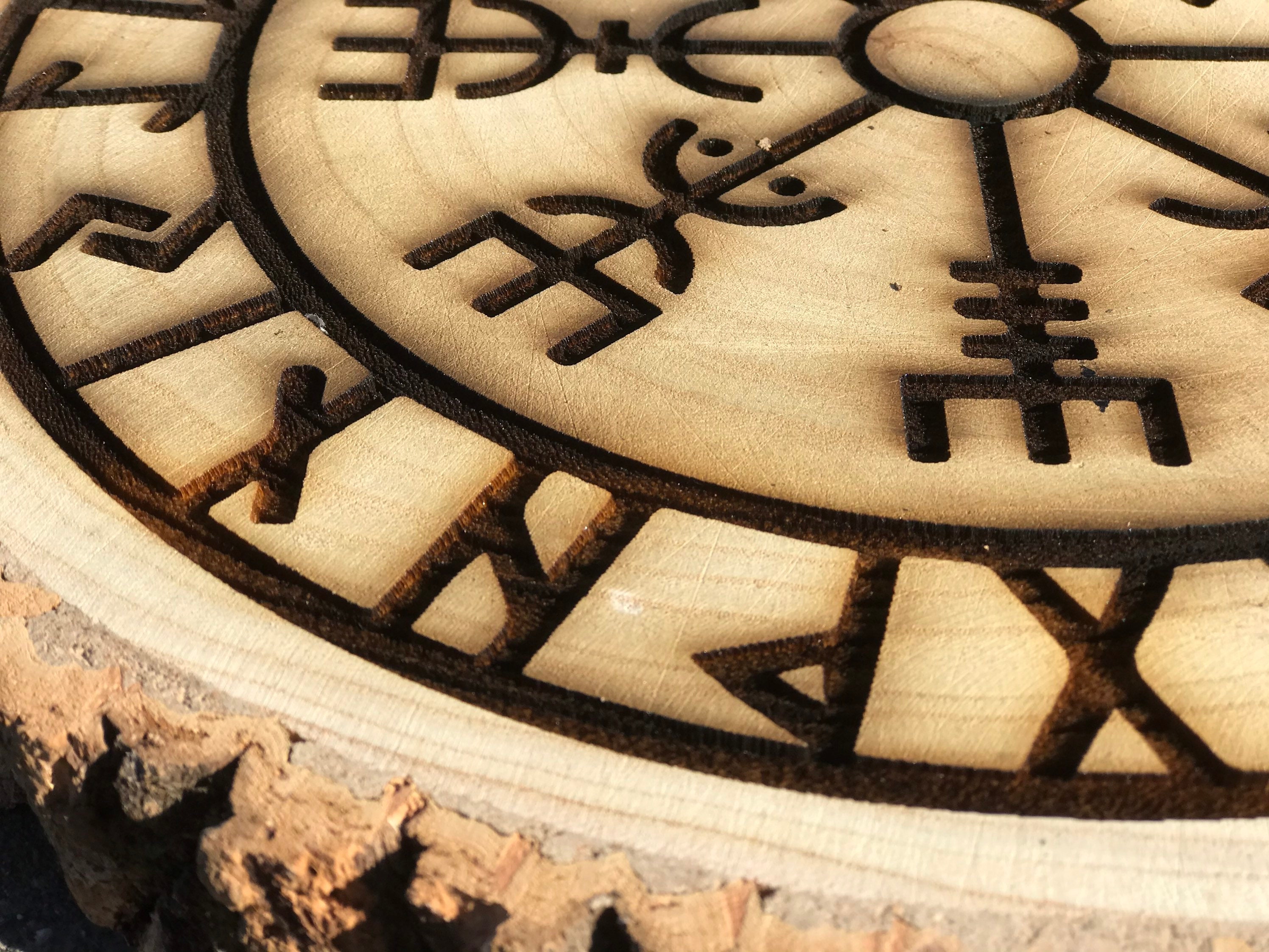 Wayfinder Vegvisir the Symbol of Guidance and Protection the | Etsy