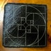 The Golden Ratio - Fibonacci Engraved Grid Onto Natural Slate - Crystal ...