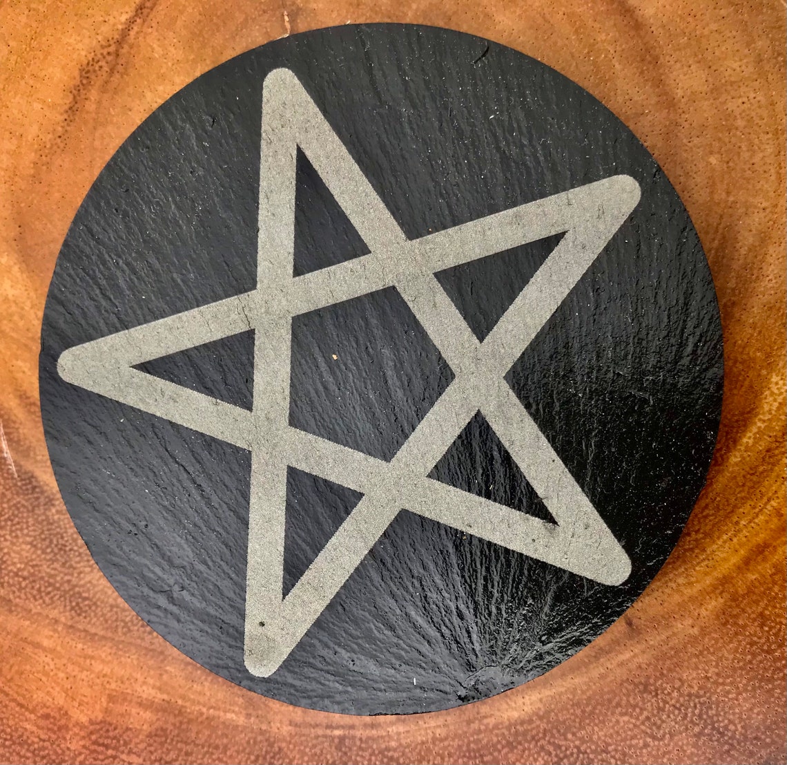 Altar Tile Pentagram Witchcraft Altar Pagan Altar - Etsy