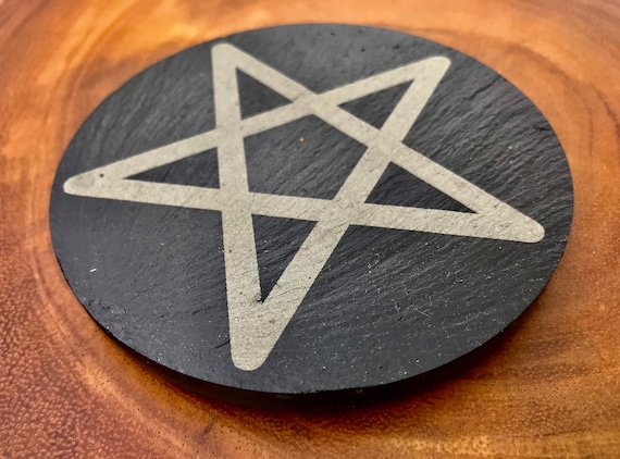 Altar Tile Pentagram Witchcraft Altar Pagan Altar - Etsy