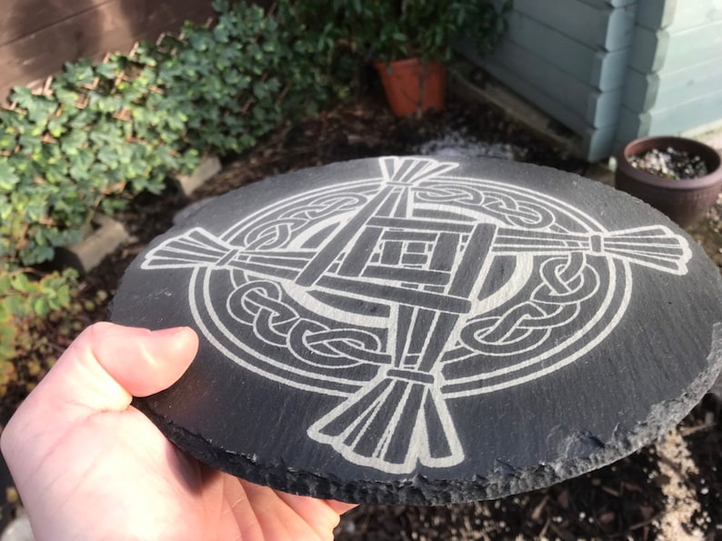 Altar Tile, Brigid’s Cross, Pagan, Wiccan, Coaster. - Etsy