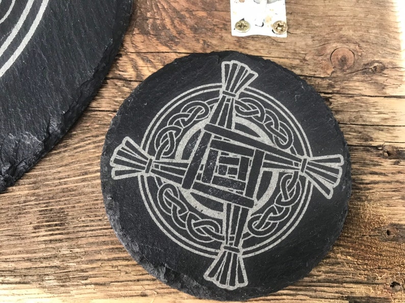 Altar Tile, Brigid’s Cross, Pagan, Wiccan, Coaster. - Etsy