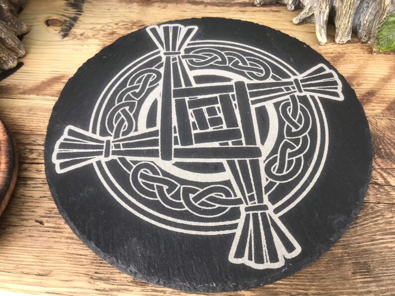 Altar Tile, Brigid’s Cross, Pagan, Wiccan, Coaster. - Etsy