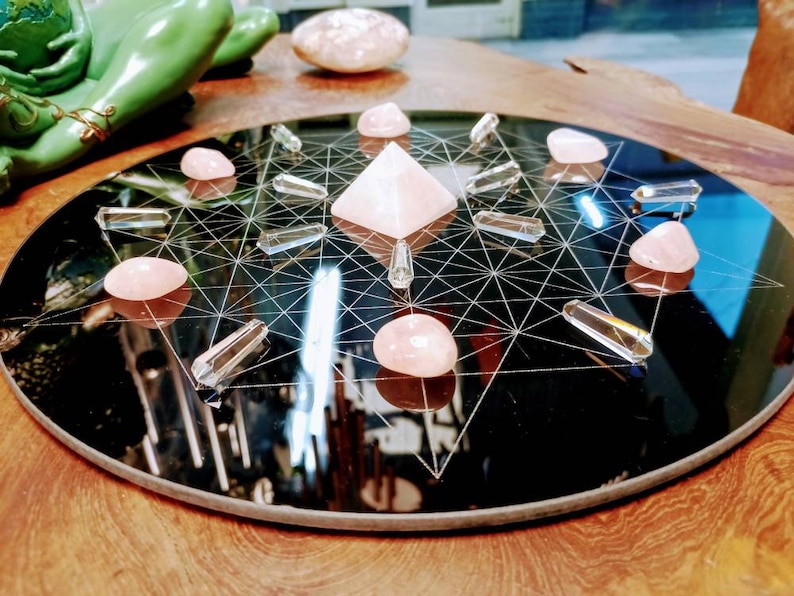 64 Point Star Tetrahedron - Crystal Grid - Sacred Geometry - Gridding ...