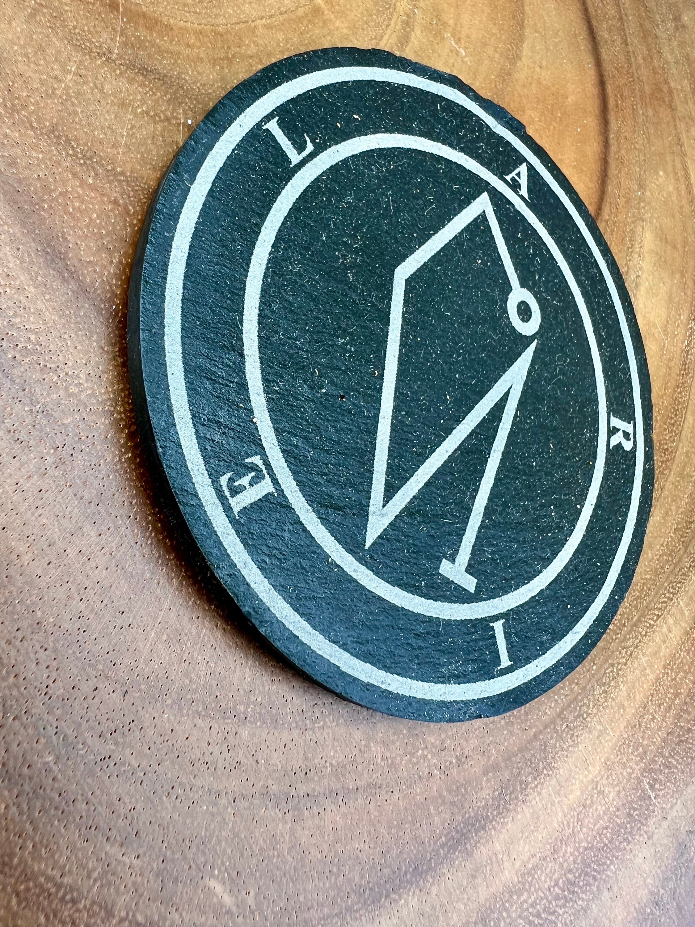 Archangel Sigil, Gabriel Uriel (ariel) Engraved Onto Natural Slate ...