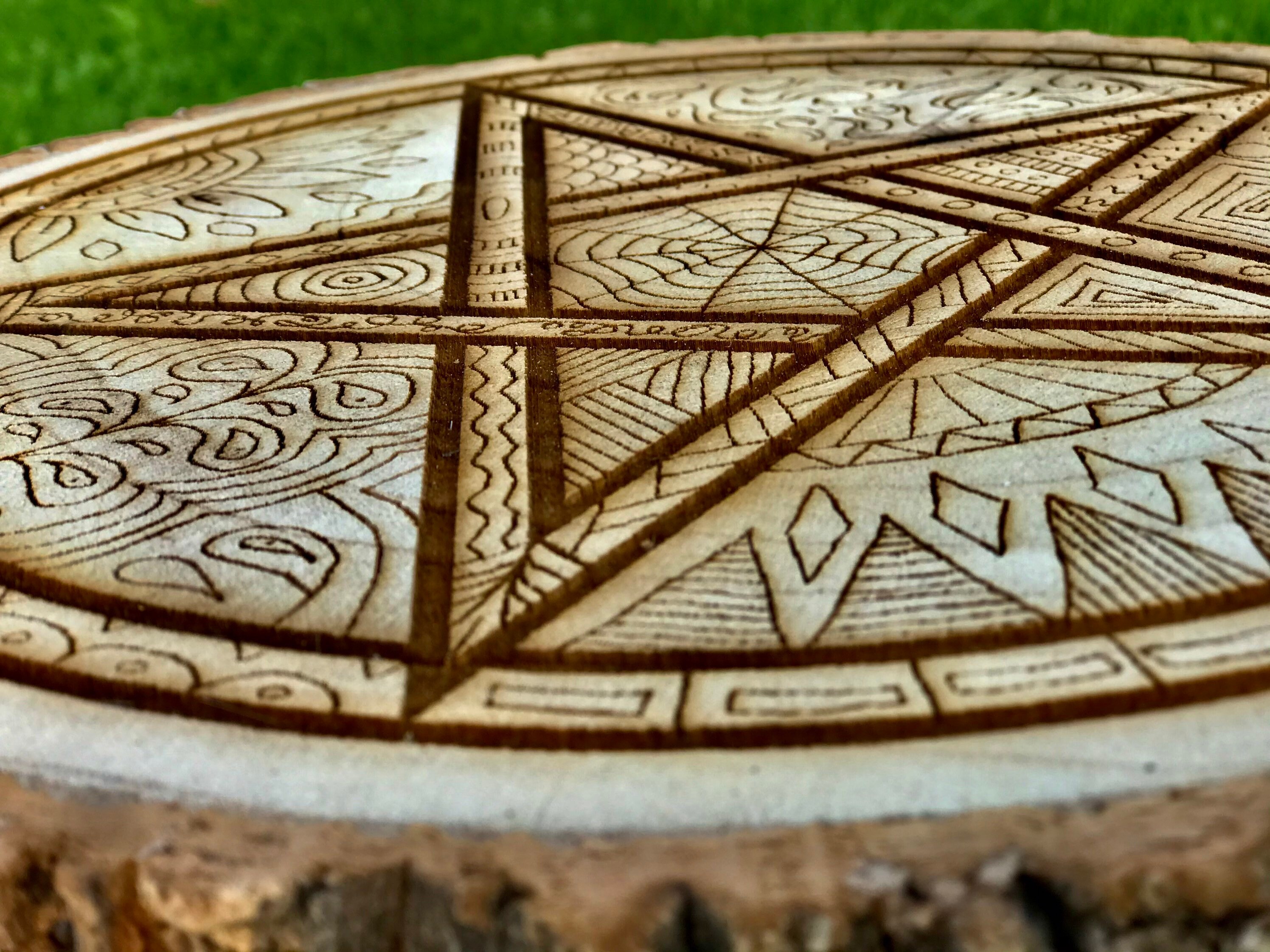 Altar Tile, Pentagram , Witchcraft Altar, Pagan Altar, Pentacle Wiccan ...