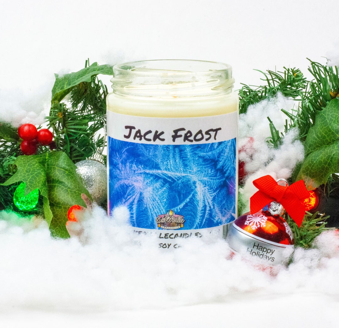 Jack Frost Eco-friendly Clean Burning 12 Oz 100% Coconut Soy Candle ...