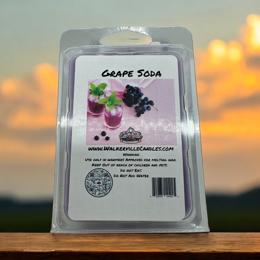 Grape Soda Spring/ Summer/ Fall/ Fruity/ Fresh/ Scented Handmade, Eco ...