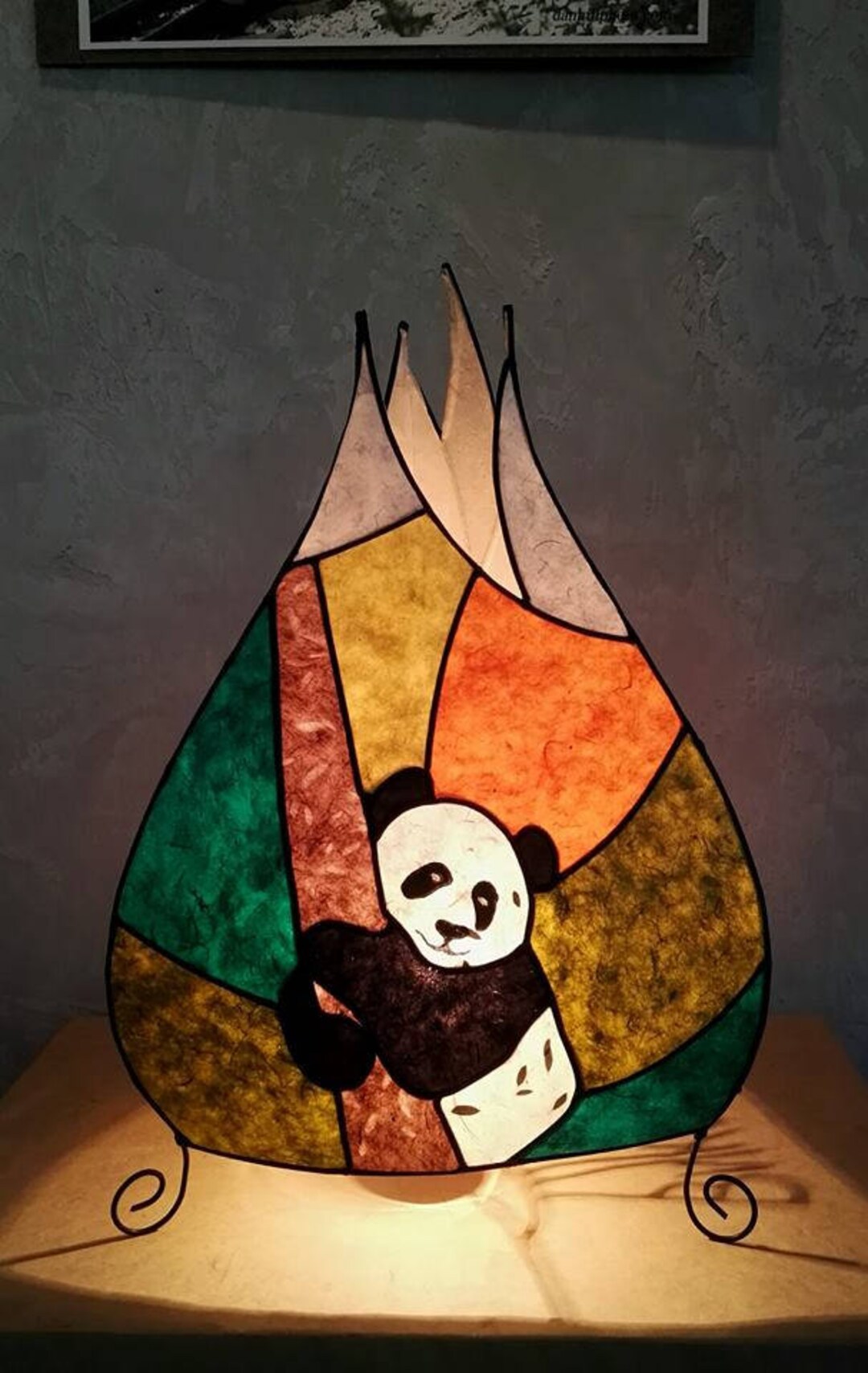 Panda Lamp - Etsy