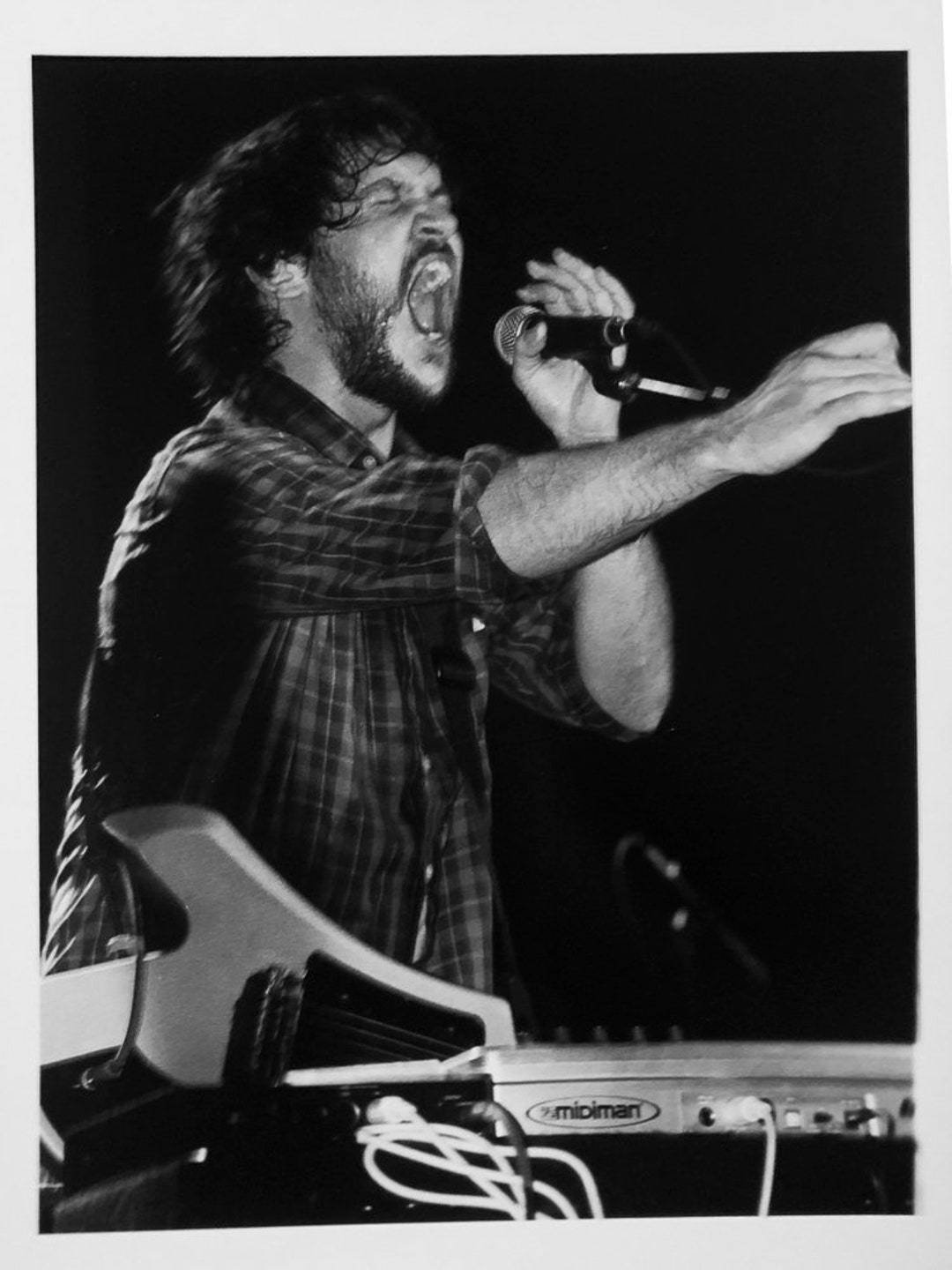 CURSIVE - Tim Kasher 11"x14" 35mm Dark Room Print - Detroit, MI 2002 ...