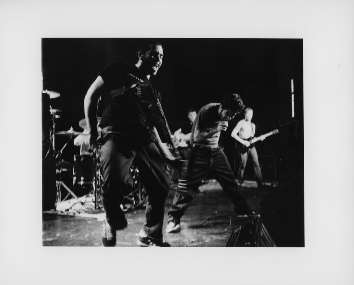 GLASSJAW Band 35mm Dark Room Print - Detroit, MI. 2001. Live Photograph ...