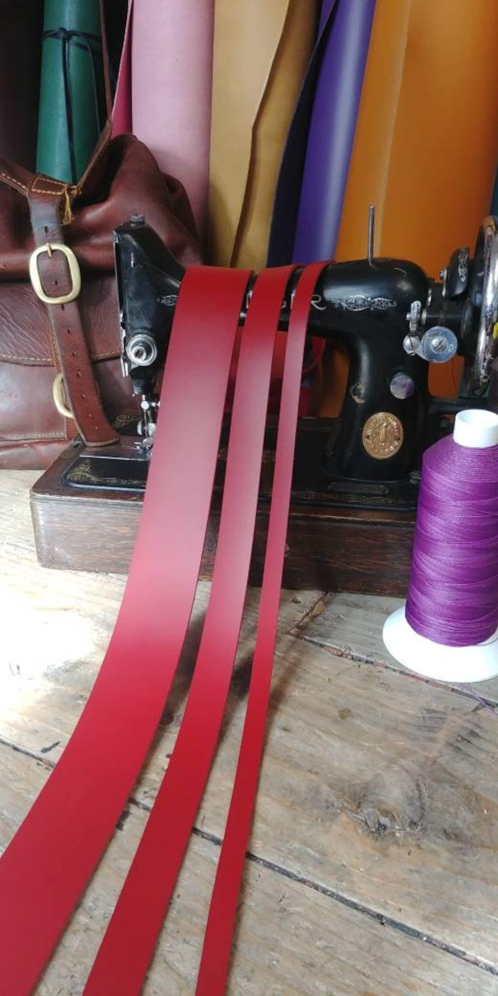 Red Leather Strap 3mm Premium Quality Real Leather RED Any - Etsy UK