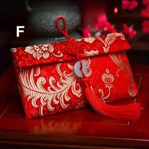 Embroiled Red Envelopes Chinese Style Lucky Money Pockets for New Year ...