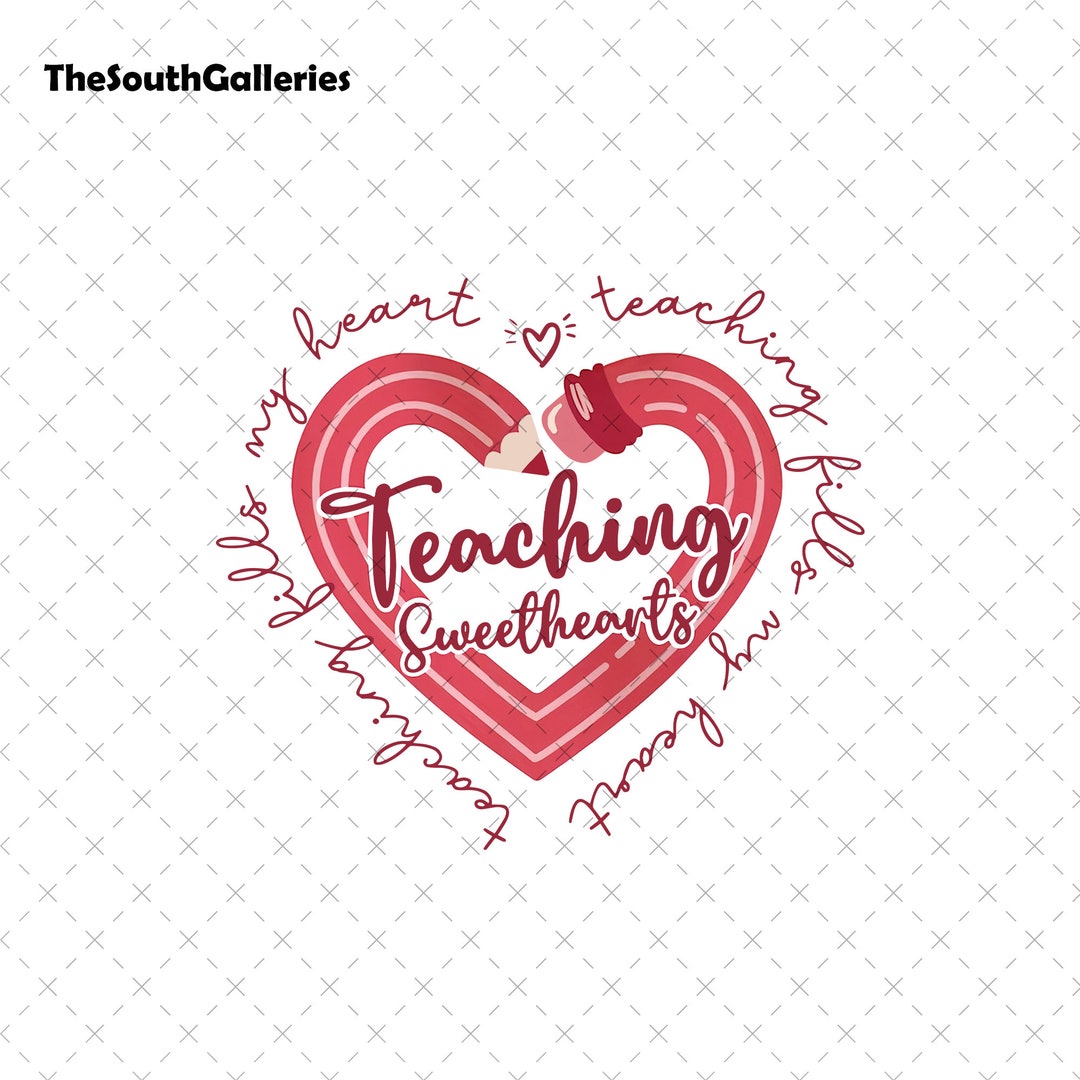 Teaching Sweethearts Png, Valentines Day Png, Teacher Valentine Png ...