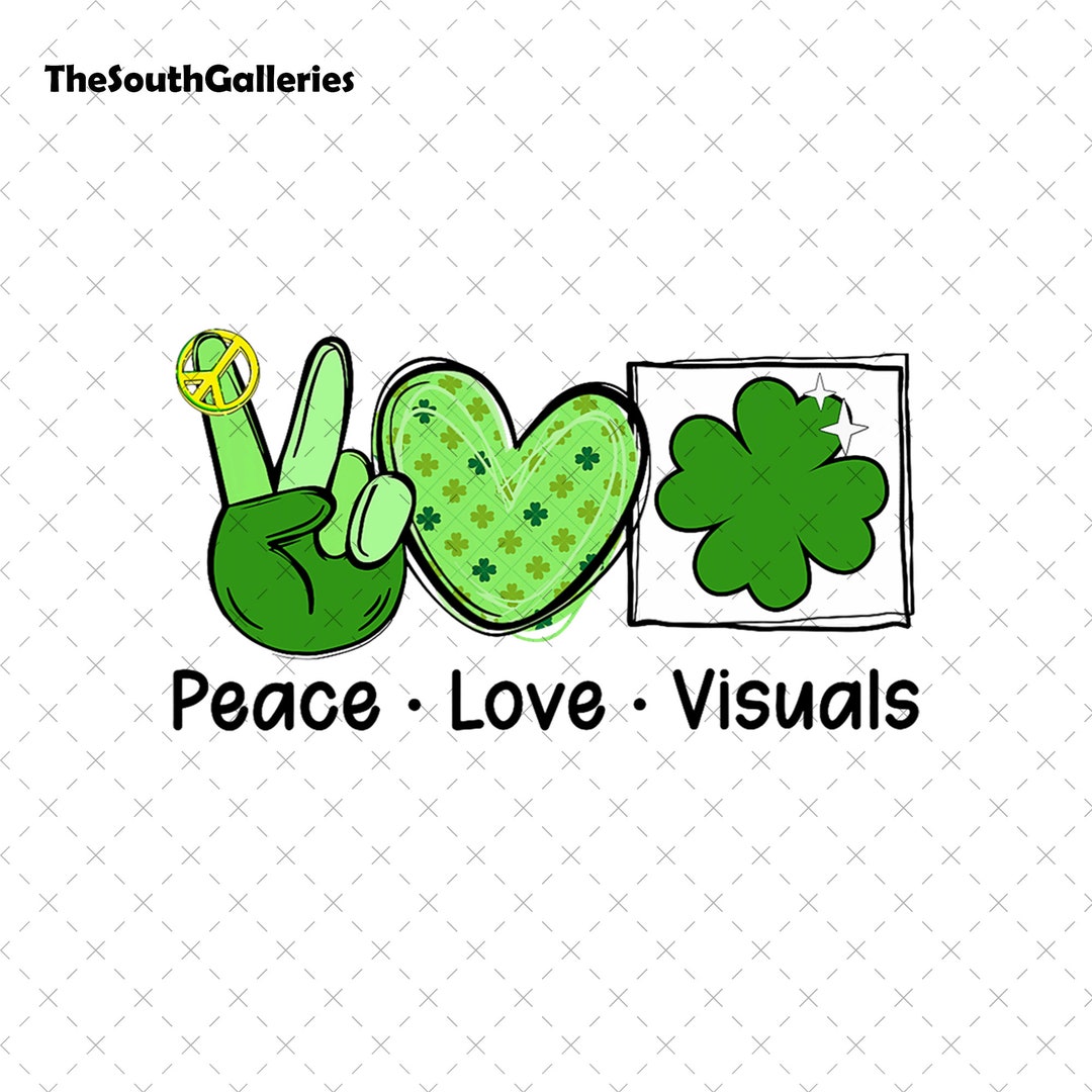 Peace Love Visuals SPED St Patrick's Png, SPED Teacher St Patrick's Day ...