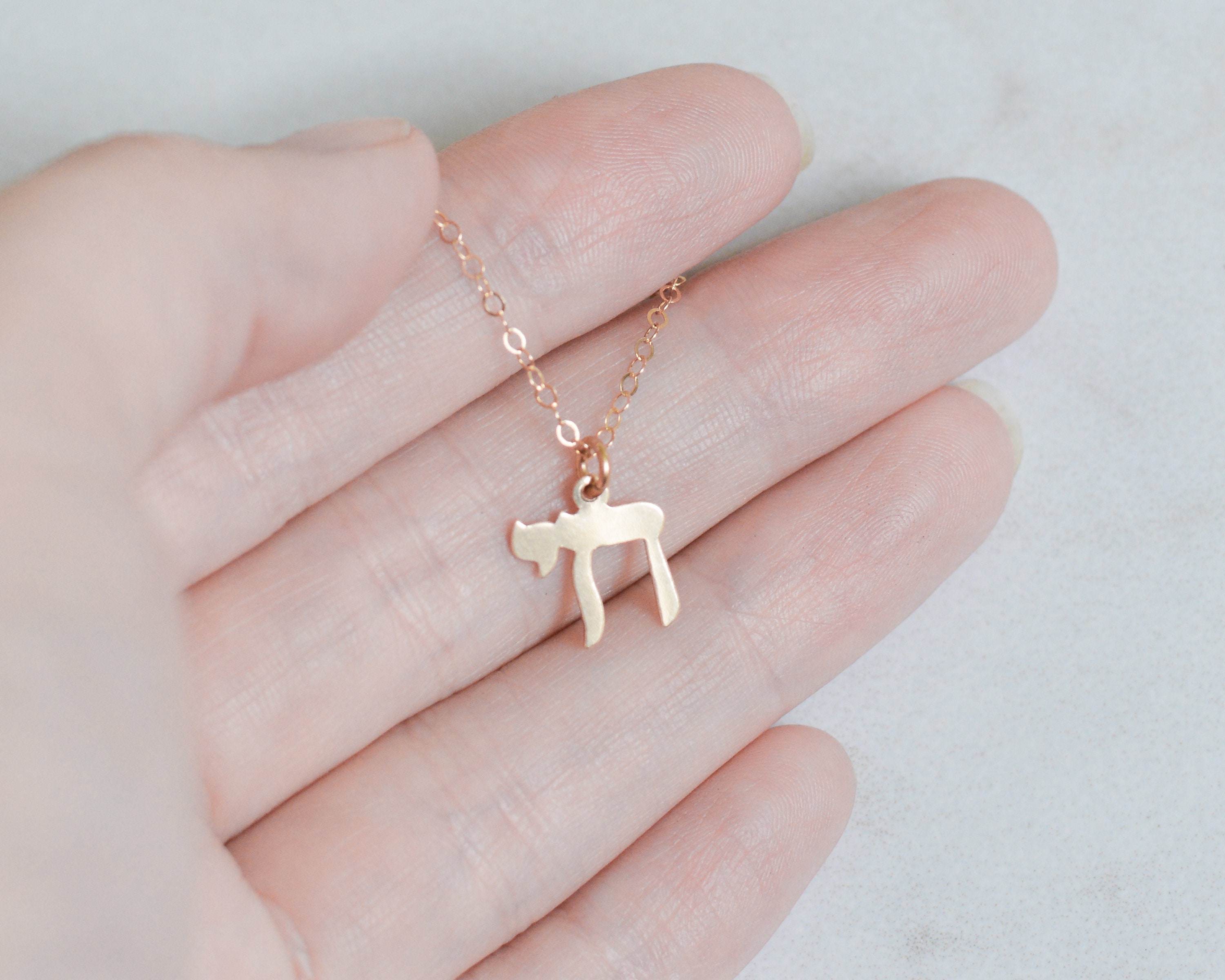 Silver Chai necklace. sterling silver. life lchaim alive | Etsy